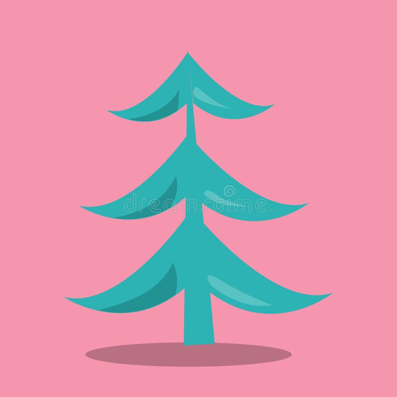 Native tree green 14 stock vector. Illustration of cartoon - 197986997