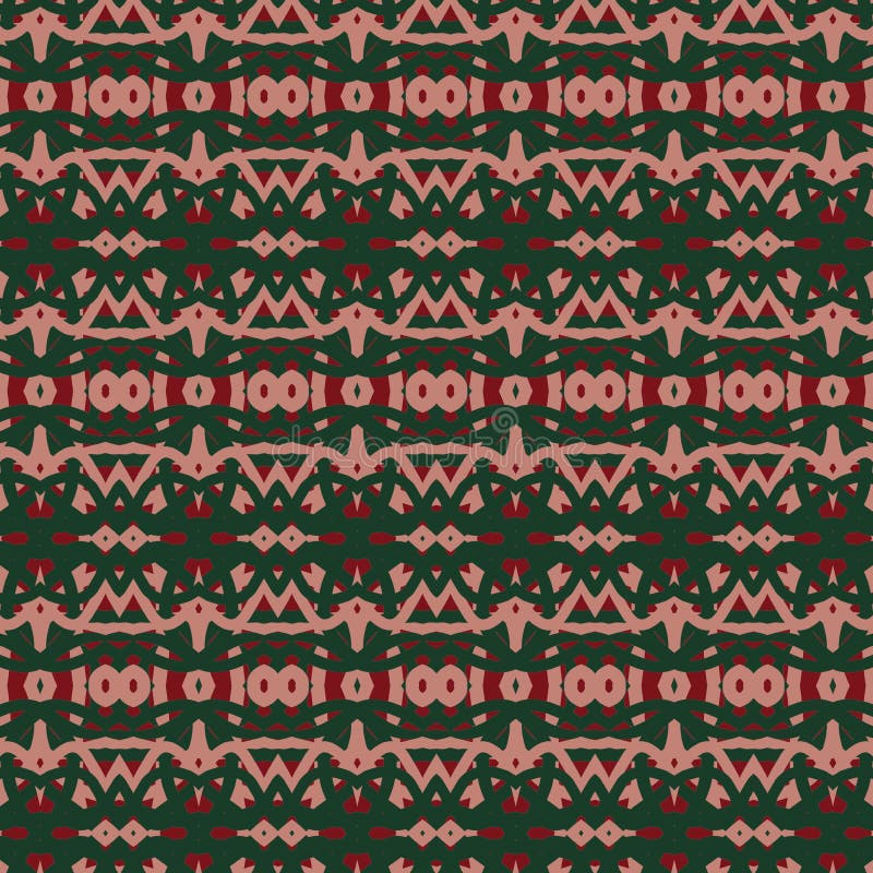 Native Tribal Style Background Pattern Stock Illustration ...