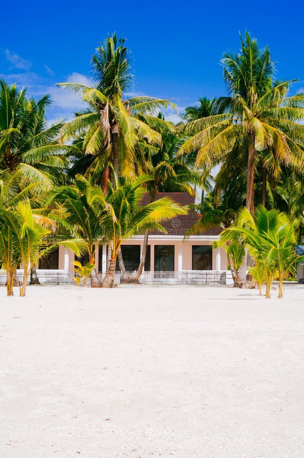 Native Tropical House on the Beach of Bantayan Island, Santafe ...