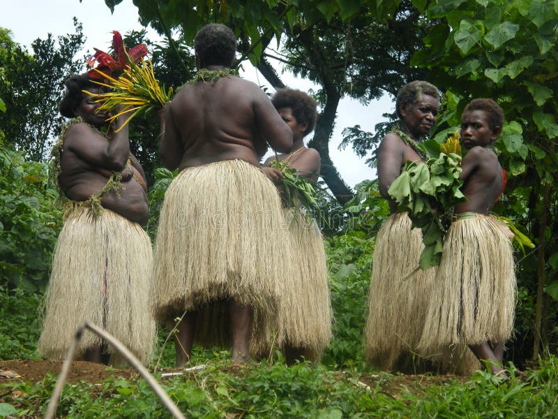 Native women in Vanuatu editorial image. Image of locals - 19932450