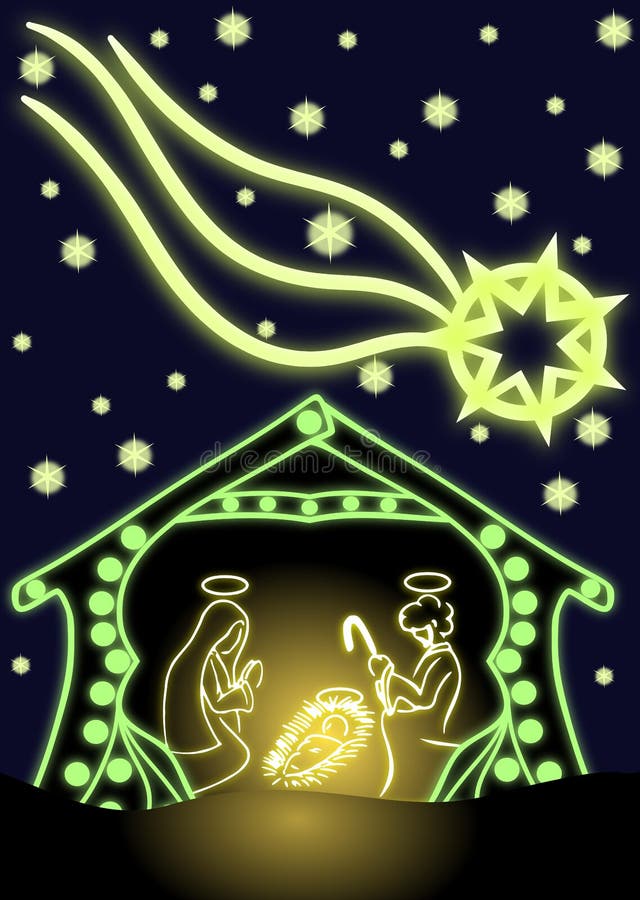 Bethlehem Stable Stock Illustrations – 3,491 Bethlehem Stable Stock ...