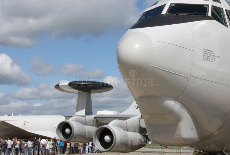 Nato awacs e-3a editorial stock image. Image of industry - 25630664