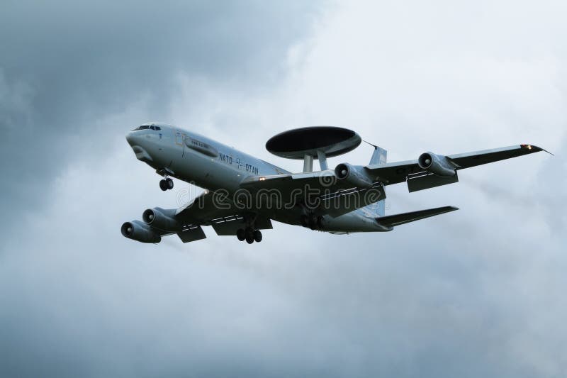 NATO AWACS Radar Airplane Editorial Photography - Image: 13971802