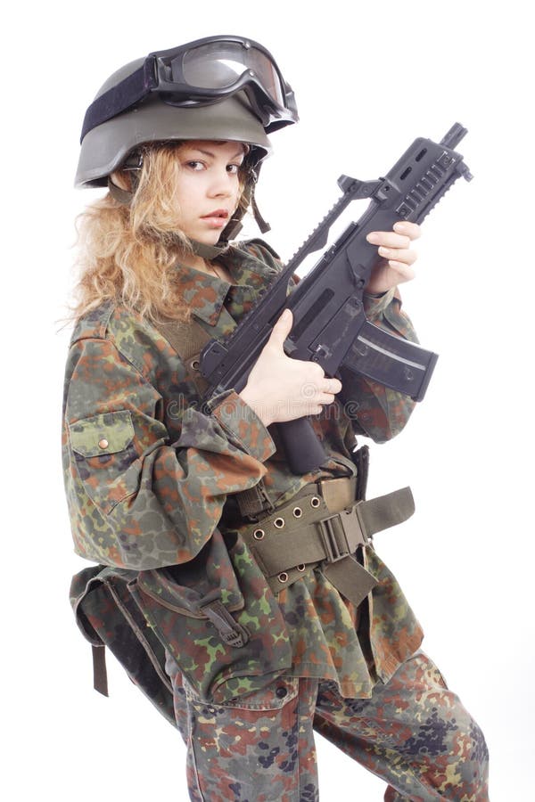 Nato rifle stock image. Image of operations, armed, mission - 2078033