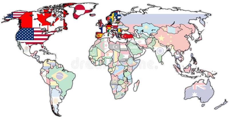 NATO Territory on World Map in 2024 Stock Photo - Image of sweden ...