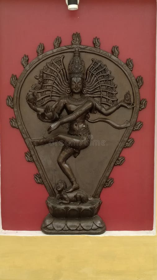 Natraj : the God of Dance stock image. Image of shower - 185752033