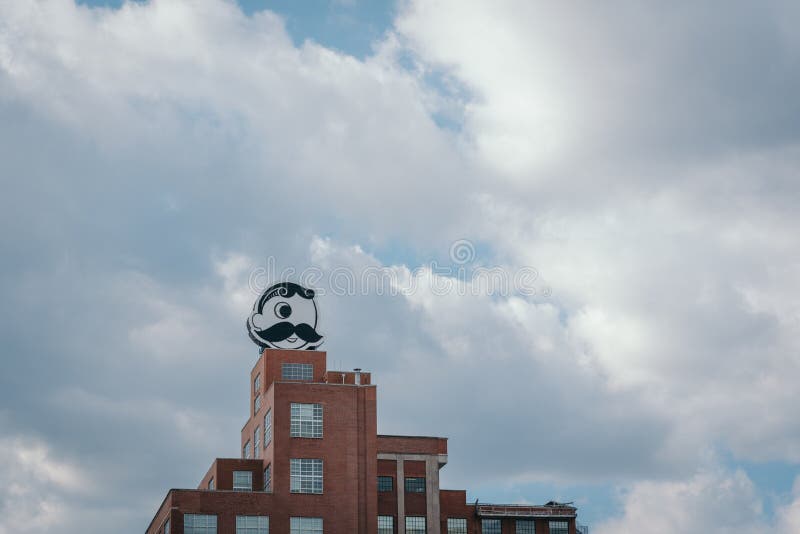 The Natty Boh Tower, in Canton, Baltimore, Maryland Editorial Image ...