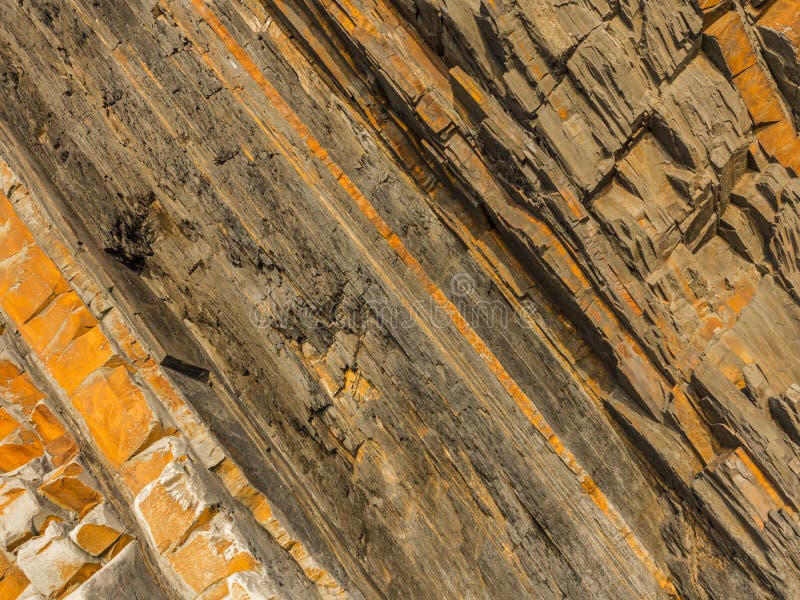 Natural Abstract Rock Formation Stock Image - Image of land, mineral ...