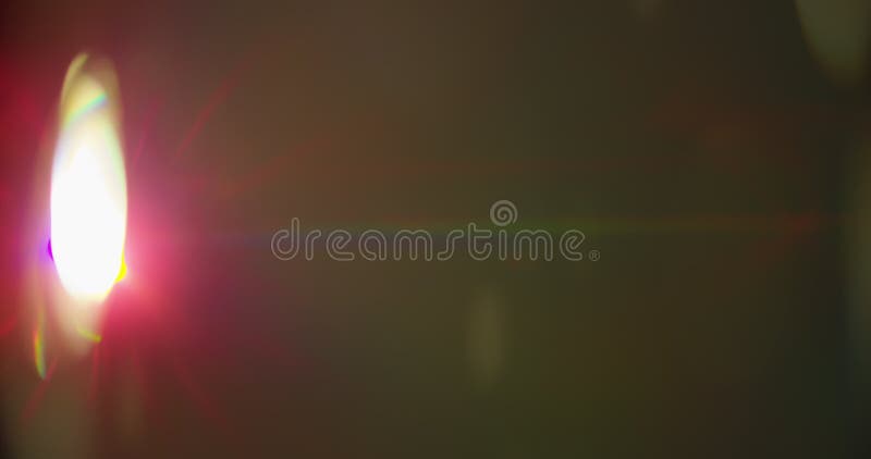 Natural Anamorphic Lens Flare Overlay and Light Leaks Moving and Beam ...