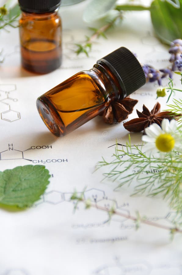 Aromatherapy and science stock image. Image of leaves - 38924099