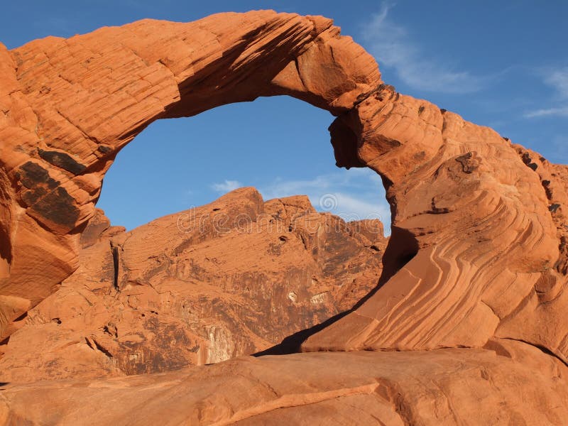 Natural Arch stock photo. Image of hiking, nature, camping - 23864704