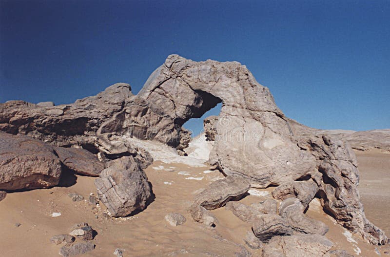 Crystal desert stock photo. Image of sand, arch, east - 113362298