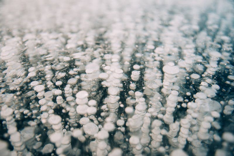 Under Water Splash Background. the Underwater Space Stock Photo - Image ...