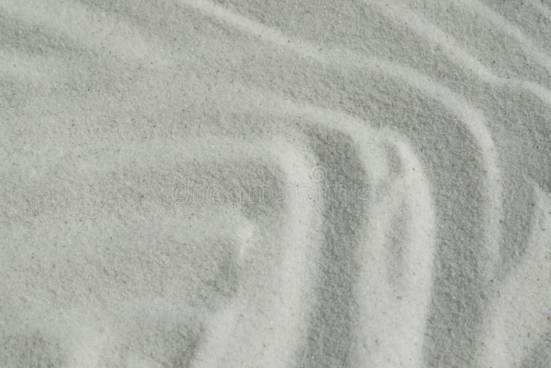 Natural Background Curve on the Pure White Sand Beach with Soft Light ...
