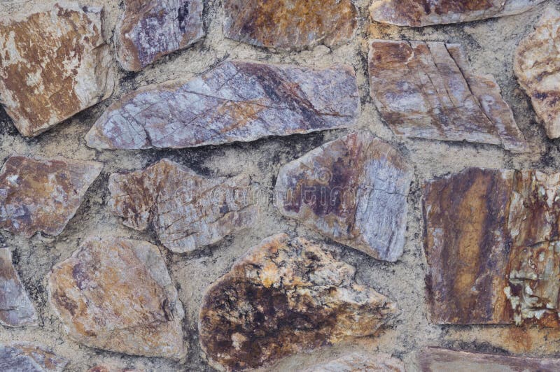 Natural Backgrounds of Colored Stones with Round and Square Shape on ...