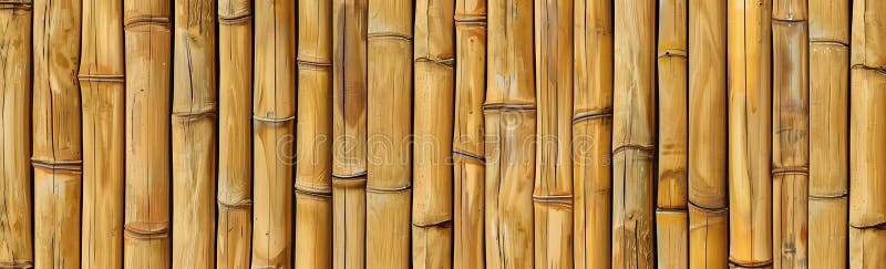 Natural Bamboo Wall Seamless Pattern Background Stock Illustration ...
