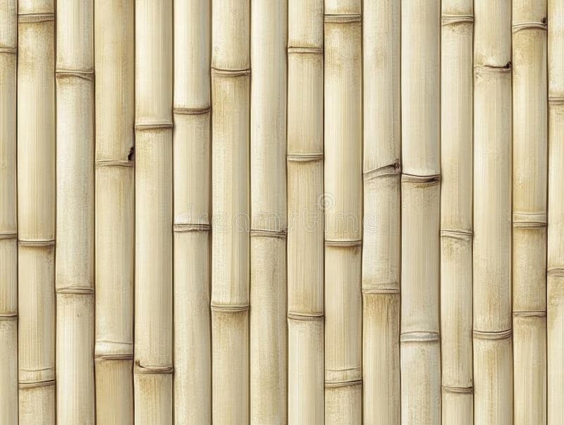 Natural Bamboo Wall Texture - Seamless Pattern for Design Background ...