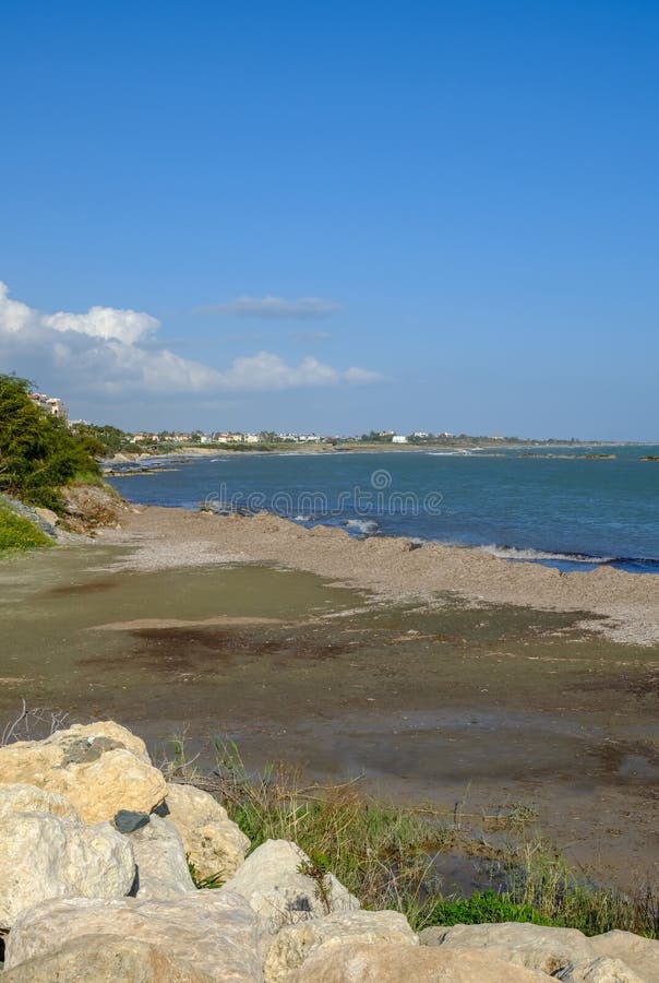 Natural Beach Zygi Cyprus Stock Photos - Free & Royalty-Free Stock ...