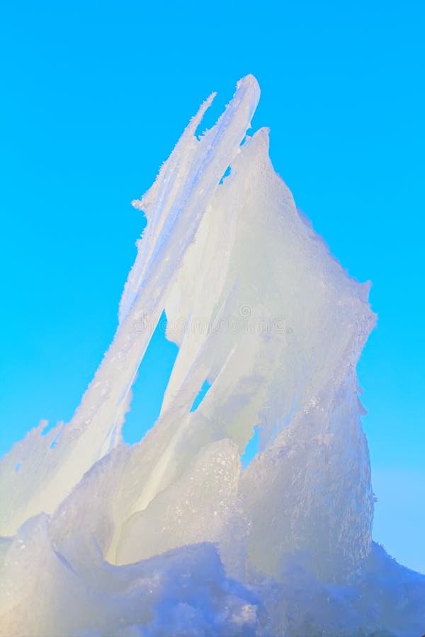 Natural Beautiful Ice Formation Stock Photo - Image of antarctica ...