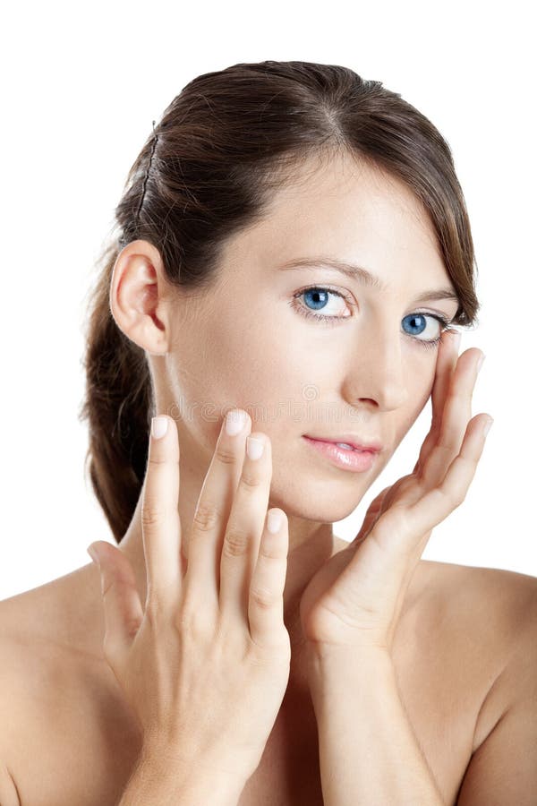 Natural Beauty stock image. Image of gorgeous, girl, cheerful - 12442903