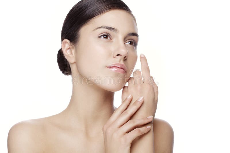 Natural beauty face stock photo. Image of beauty, brightly - 24546548