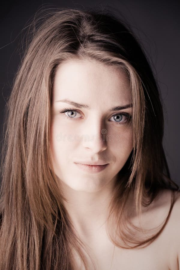 Natural beauty portrait stock image. Image of natural - 23209089