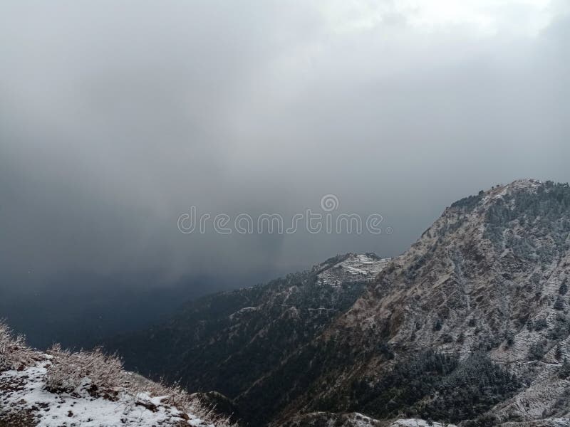 Natural Beauty after Snowfall Stock Image - Image of hills, exploring ...