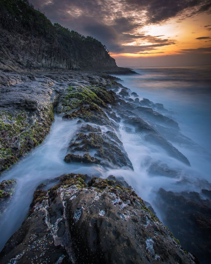 Natural Beauty that is Still Natural Stock Image - Image of beach ...