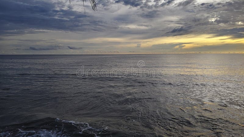 The Natural Beauty of the Sunset from the Polewali Polman Maritime ...