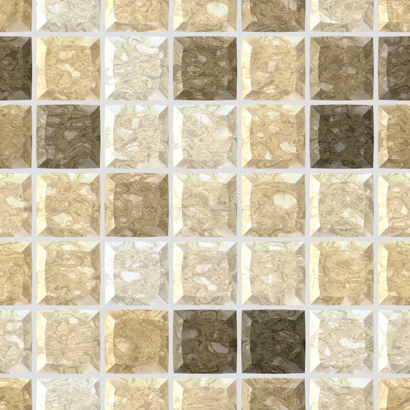 Natural Beige Marble Square Stony Mosaic Seamless Pattern Texture ...