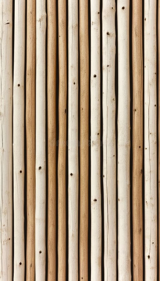 Natural Beige Pine Slats Wall Cladding. Timber Stripes Texture. Modern ...