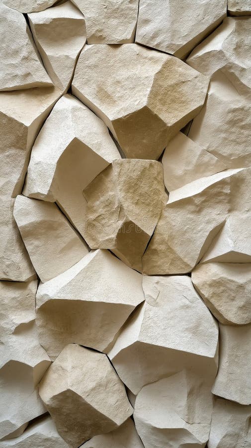 Natural Beige Stone Wall Texture for Interior and Exterior Design Stock ...