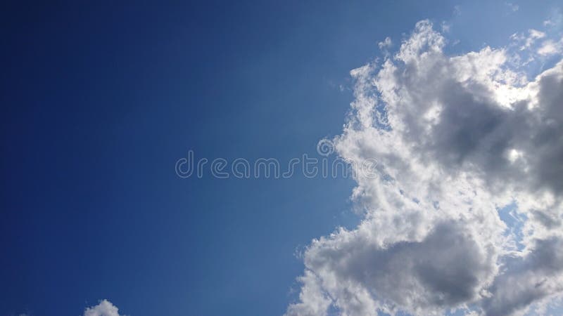 Natural Blu Sky Rain Clouds. Nature Weather Forecast Stock Photo ... Natural Blu Sky Rain Clouds. Nature Weather Forecast Stock Photo ...