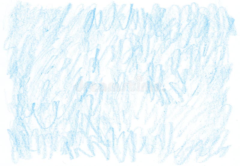 Natural Blue Abstract Pencil Texture Stock Illustration - Illustration ...