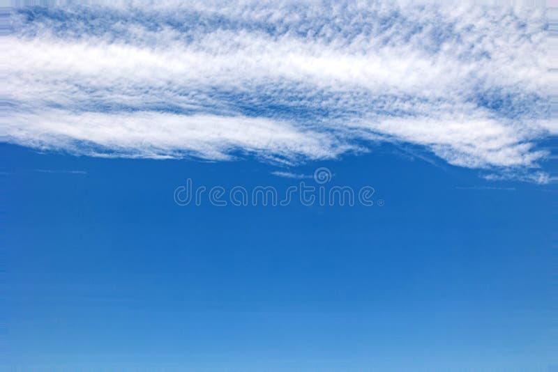 Natural Blue Sky Background with White Clouds Stock Photo - Image of ...