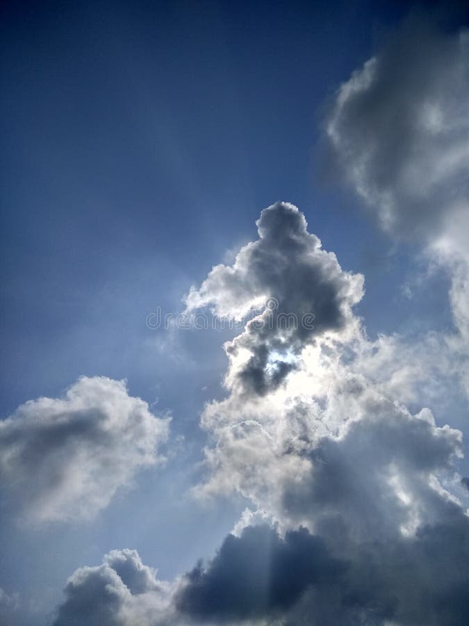 Natural Blue Sky stock image. Image of nature, natural - 132521239