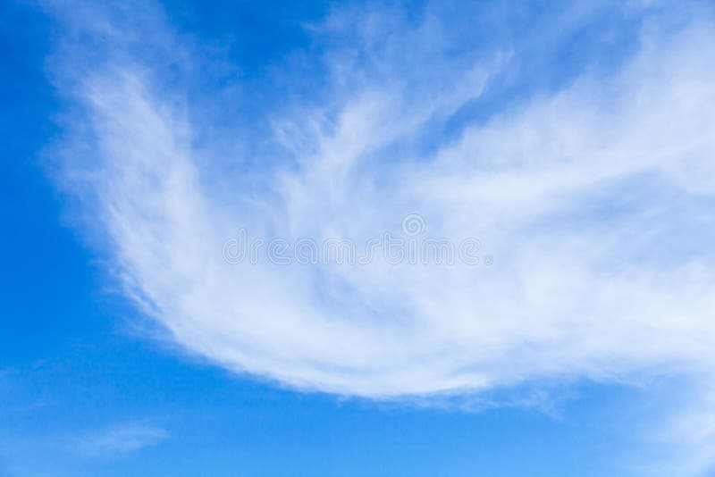 Natural Blue Sky with White Clouds at Daytime. Natural Background Stock ...