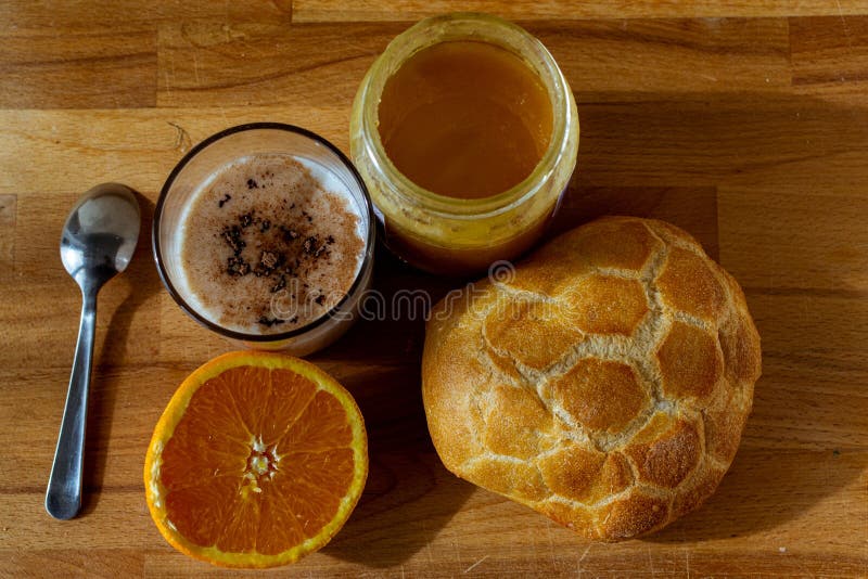 Natural Breakfast with Milk Fresh Fruit and Cereals Stock Photo - Image ...