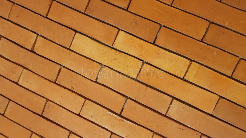 Natural Brick Wall Pattern of Red Color, Terracotta, Background of ...
