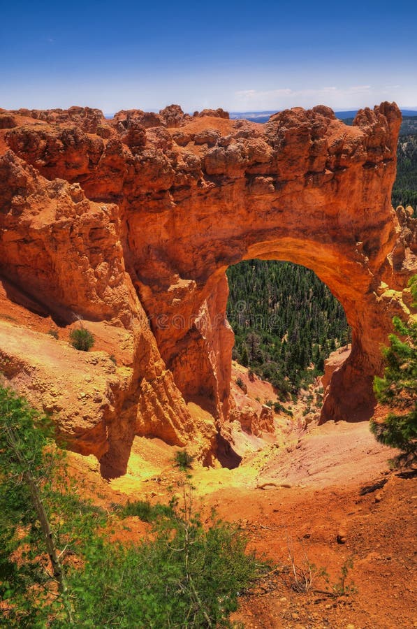 Natural Bridge stock image. Image of natural, landscape - 20587233