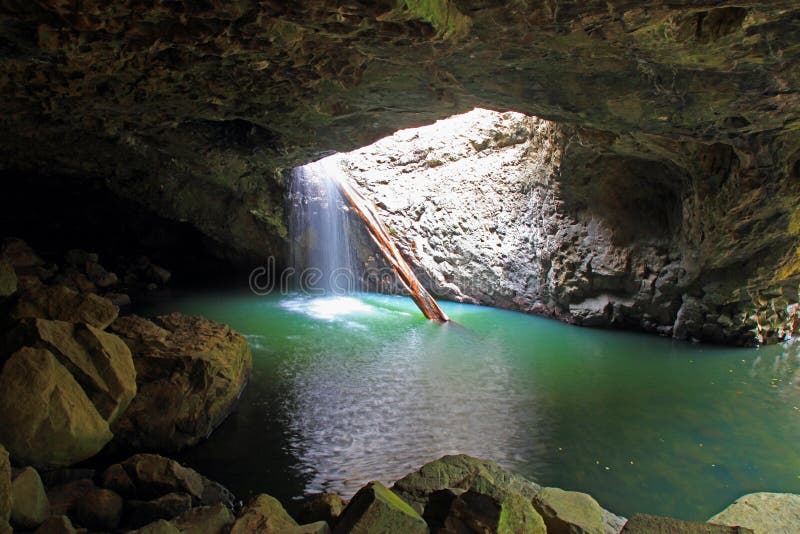 Natural bridge stock image. Image of coast, stream, natural - 36076439