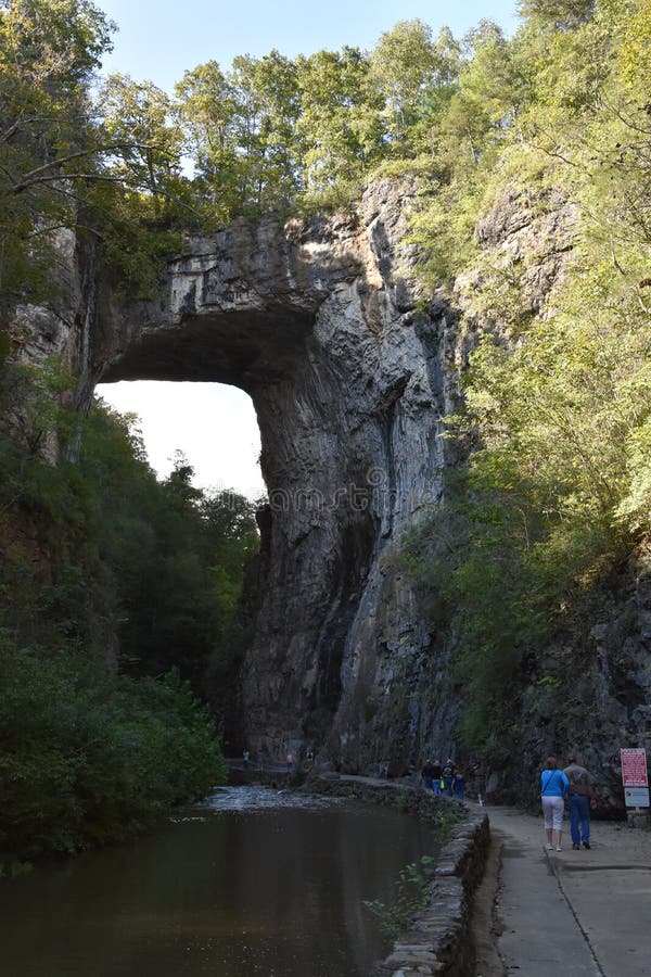 Natural Bridge State Park in Virginia Editorial Photo - Image of county ...