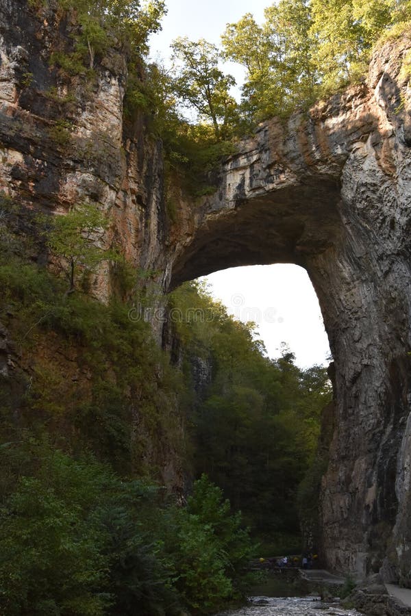 Natural Bridge State Park in Virginia Stock Photo - Image of geological ...