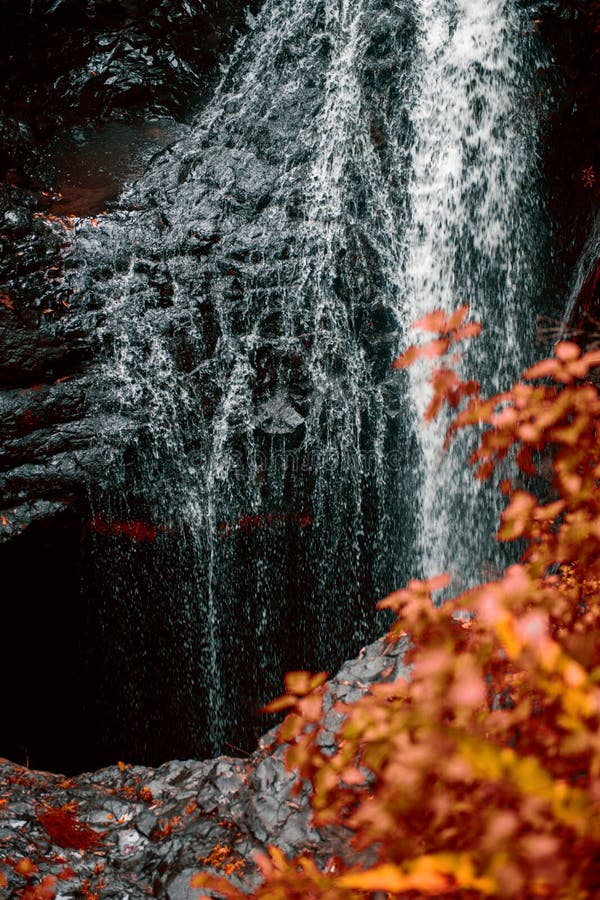 Natural Bridge Waterfall stock image. Image of river - 64314487