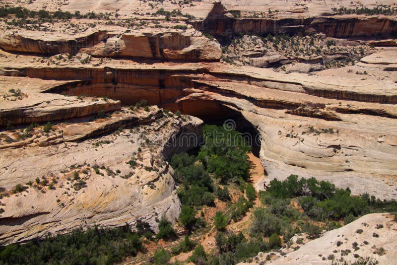 Rainbow Bridge National Monument Stock Image - Image of rock, hiking ...