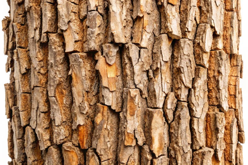 Natural brown bark texture stock illustration. Illustration of plant ...