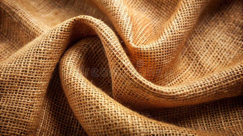 Natural Brown Burlap Fabric Background a Rustic Texture for Crafting ...