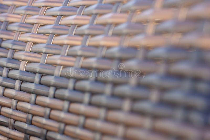 Natural Brown Texture of Wicker Rods, Wicker Rattan Texture, Closeup ...