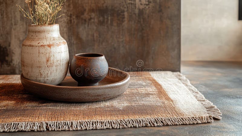 Natural Brown Textures with Delicate Tactile Patterns Stock Image ...