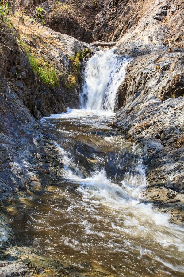 Natural cascade stock photo. Image of motion, fast, purity - 53346710